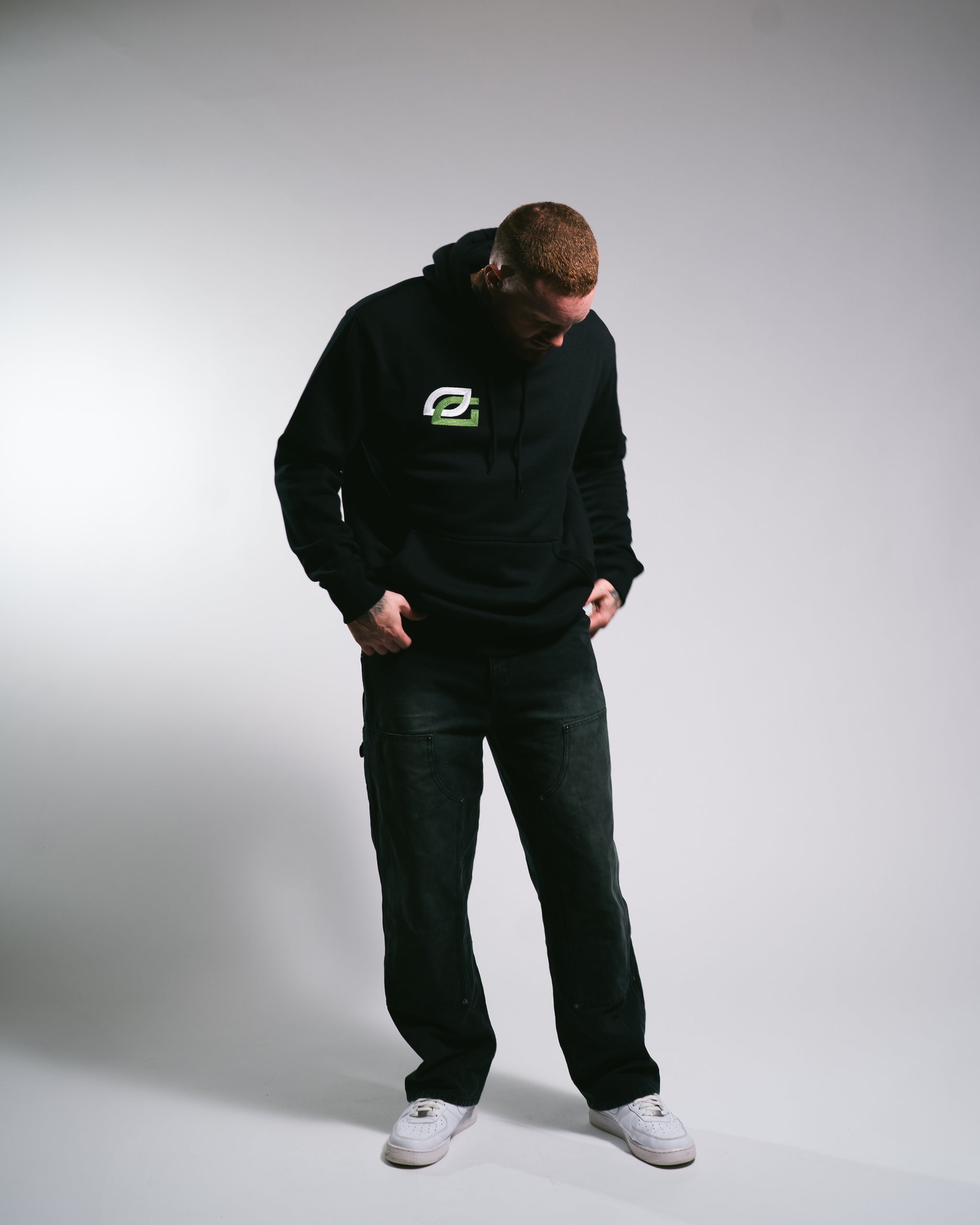 GL Small Logo Hoodie (Black) – OpTic Gaming